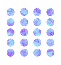 Abstract blue watercolor splash Royalty Free Vector Image