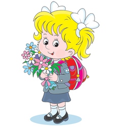 First day of school Royalty Free Vector Image - VectorStock