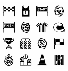 Sports stripes car stickers racing decals Vector Image