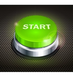 Button start Royalty Free Vector Image - VectorStock