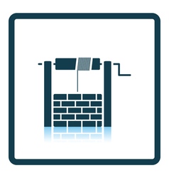 Flashcard letter w is for well Royalty Free Vector Image