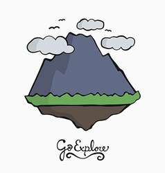 Go explore symbol Royalty Free Vector Image - VectorStock