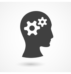 Science head Royalty Free Vector Image - VectorStock