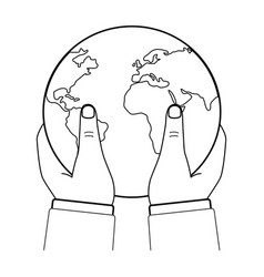 Isolated planet design Royalty Free Vector Image