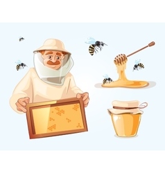 Apiary Royalty Free Vector Image - VectorStock