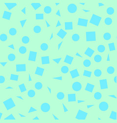 Abstract decorative circles corner pattern Vector Image