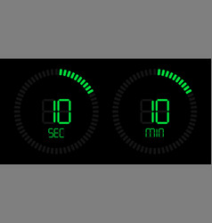 Set flat design icons ndt methods Royalty Free Vector Image