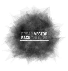 Black square destruction shapes Royalty Free Vector Image