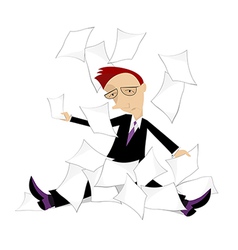 Endless work Royalty Free Vector Image - VectorStock