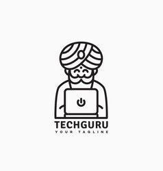 Mobile service logo Royalty Free Vector Image - VectorStock