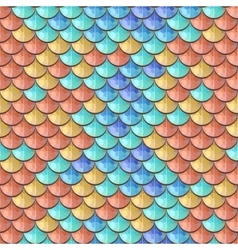 Seamless colorful river fish scales Royalty Free Vector