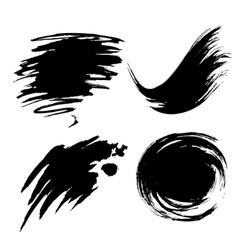 Ink spots spray set Royalty Free Vector Image - VectorStock