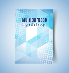 Multipurpose layout banner design Royalty Free Vector Image